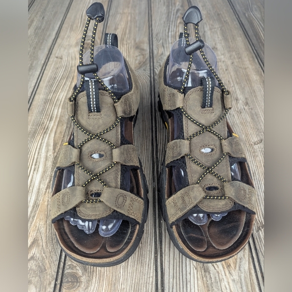 Keen | Shoes | Keen Daytona Womens Size 95 Leather Sandals With Leather ...